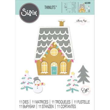 Sizzix Thinlits Dies- House | Shopee Philippines