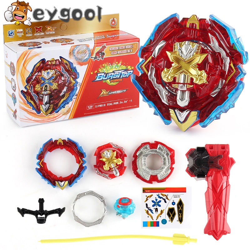 Flame brand Beyblade Burst BU B-200 Set Starter Xiphoid Xcalibur Xanthus Sword'-1 | Shopee ...