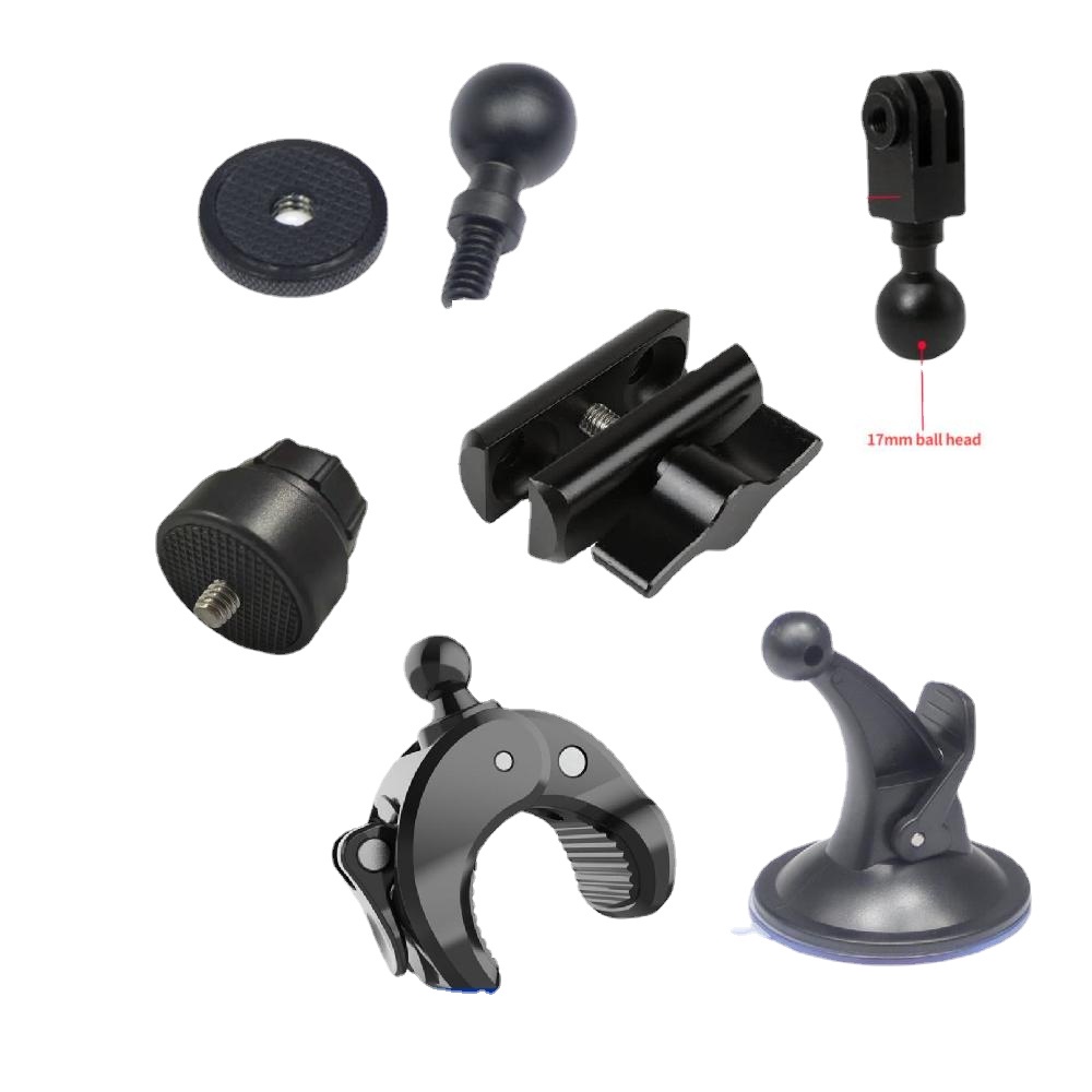 Mount Double Socket Arm Clamp: 17mm Ball Joint Connecting Compatible ...