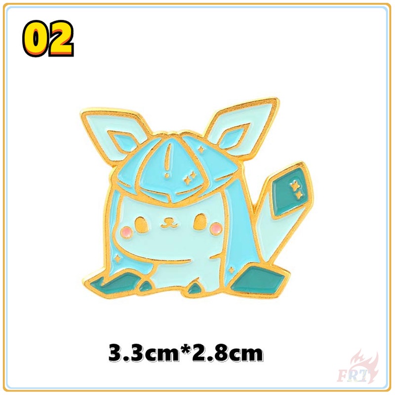 ♥ Eeveelution - Cartoon Brooches ♥ 1Pc Flareon Vaporeon Espeon Umbreon ...
