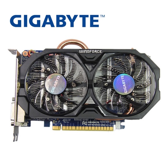 ⚡️GIGABYTE Video Card GTX 750 Ti 2GB 128Bit GDDR5 Graphics Cards for ...