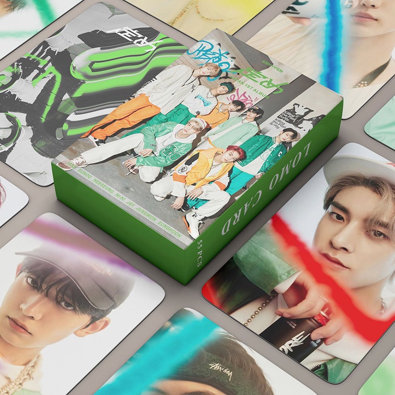 55pcs/box ENHYPEN Photocards 2022 定め Album LOMO Card Postcard | Shopee Philippines