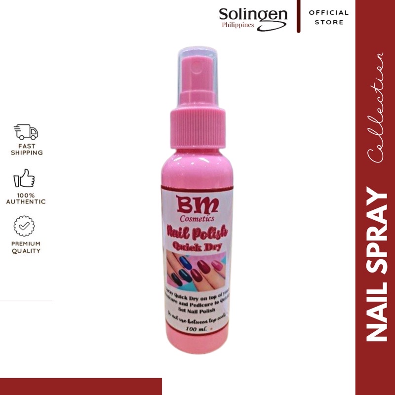 Nail Polish Dryer Quick Dry Nail Spray EFFECTIVE | Shopee Philippines
