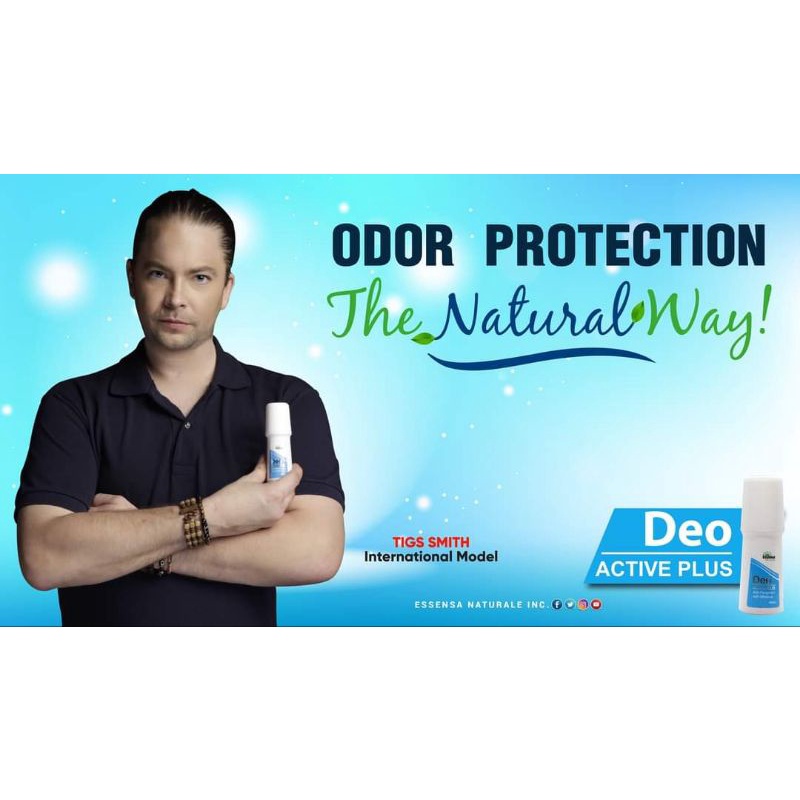 Deo Active Plus with Whiter by Essensa Naturale 60 ml | Shopee Philippines