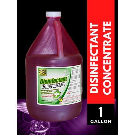 PowerClean Disinfectant Concentrate 1 GALLON (Sanitizer Surface Cleaner ...