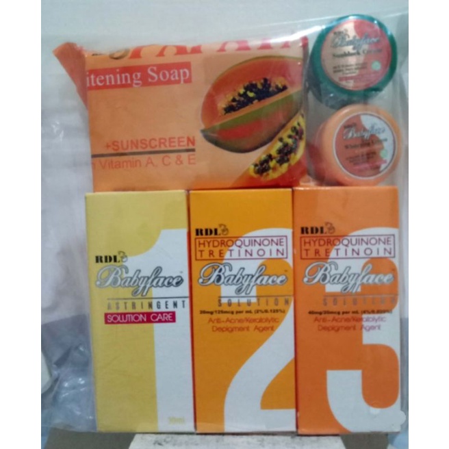 RDL Starter Pack (6 in 1) Save up to 30pesos For Glass Skin W/O POUCH ...