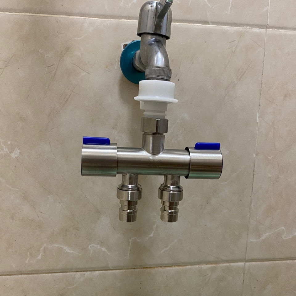 Quick Interface Faucet One Divided into Two Adapter Washing Machine ...