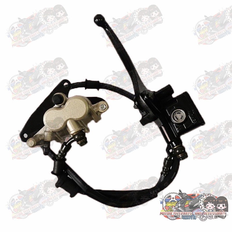 LJ Motorcycle Front Caliper With Brake Master Up Set Xrm 110/125, Wave ...