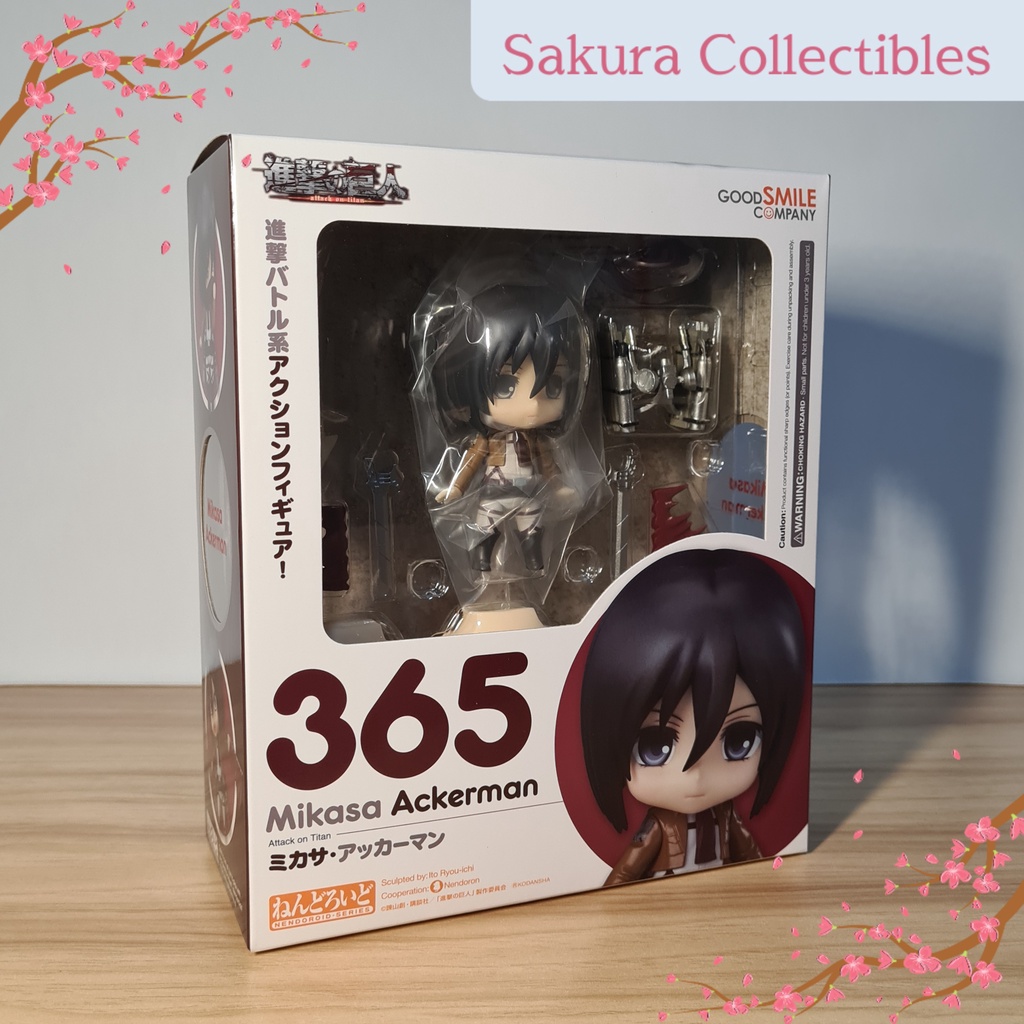 Nendoroid 365 Mikasa Ackerman - Attack on Titan | Shopee Philippines