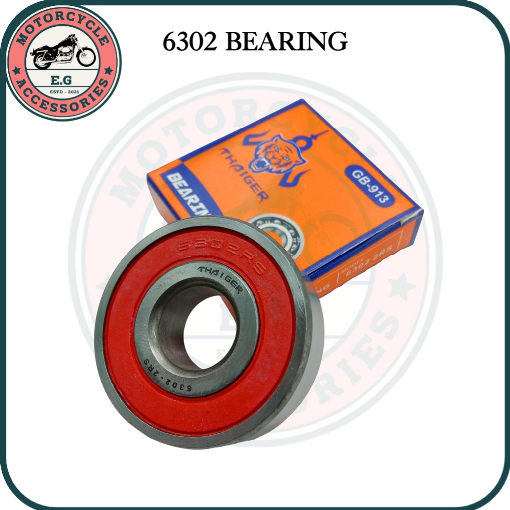 E.G Motorcycle Thaiger Bearing For All Types Of Motorcycle W/ Rubber Seal | Shopee Philippines