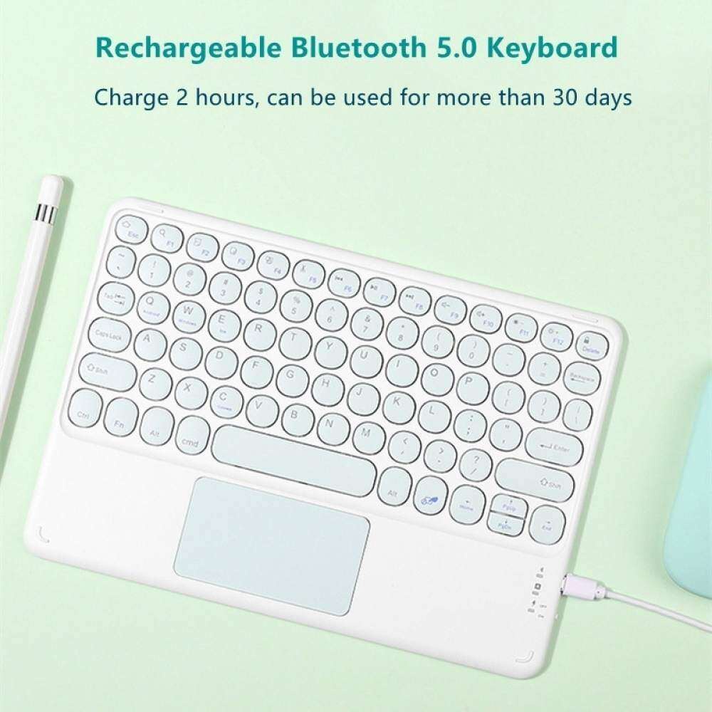 10Inch Ultra-Slim Bluetooth Keyboard With Built-In Touchpad ...