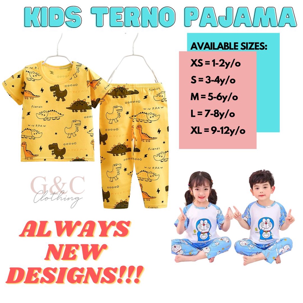 KIDS TERNO PAJAMA CUTE DESIGNS FOR BOYS AND GIRLS ALWAYS NEW DESIGNS ...
