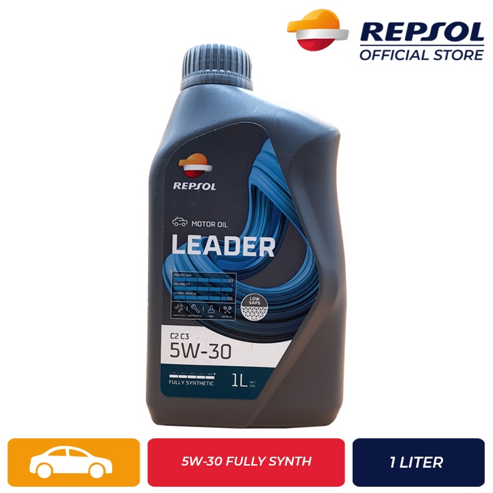 Repsol Leader C2 C3 5W30 1L | Shopee Philippines