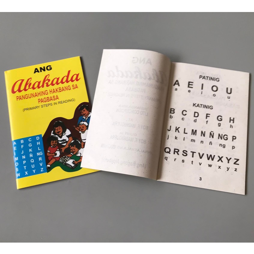 Abakada Children's learning book | Shopee Philippines