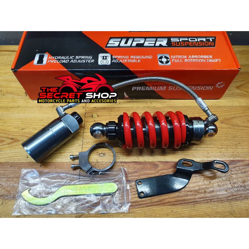 MVR1 Monoshock with Canister for RS150 / GTR150 225mm | Shopee Philippines