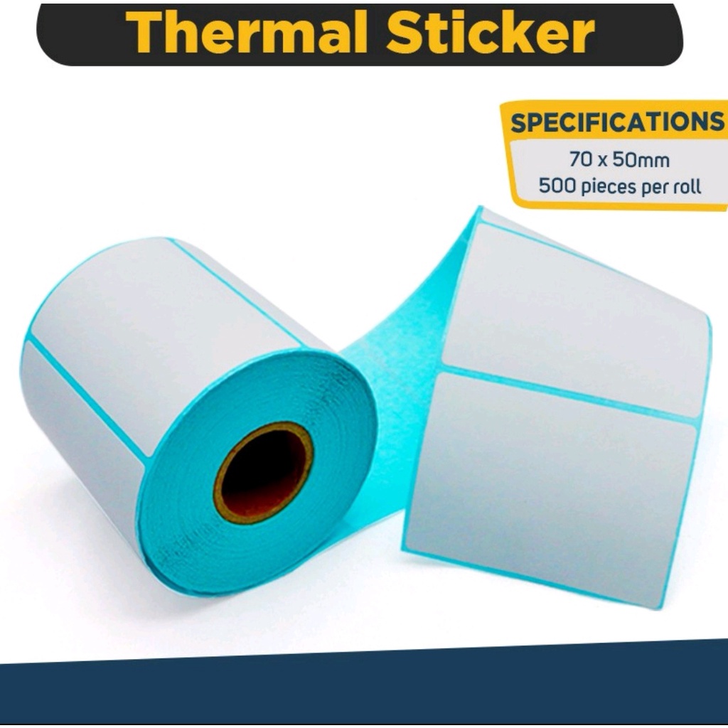 100*150mm Barcode / Thermal Sticker for Shopee Waybill Roll // Thermal ...