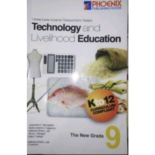 TECHNOLOGY AND LIVELIHOOD EDUCATION GRADE 9 ( SECOND HAND ) | Shopee Philippines