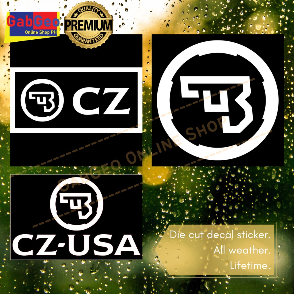 CZ Armory Die Cut Vinyl Decal All Weather Waterproof Sticker for Car ...