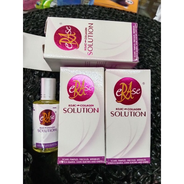 Erase Kojic with collagen Solution 20ml | Shopee Philippines