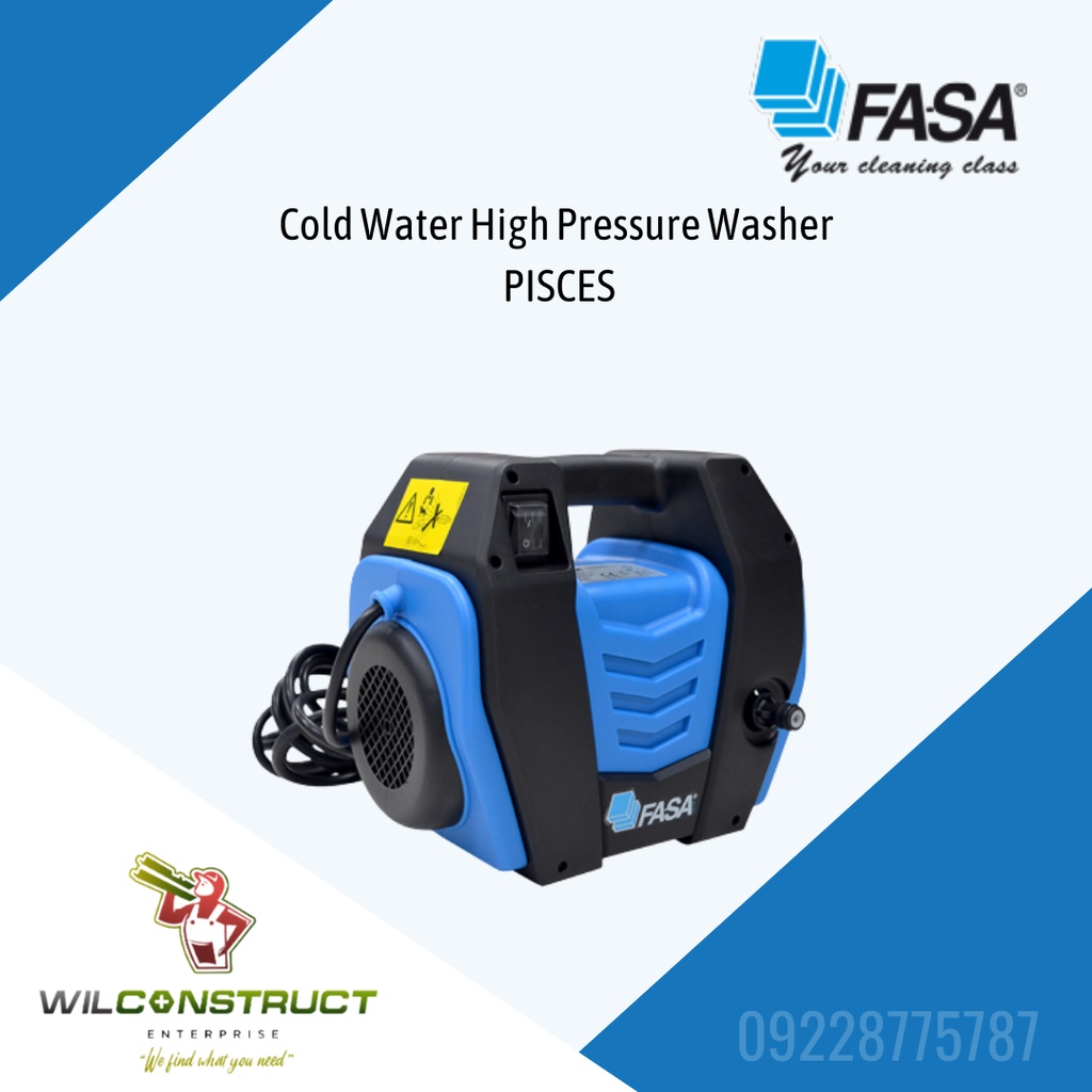 FASA Cold Water High-Pressure Cleaner (PISCES) | Shopee Philippines