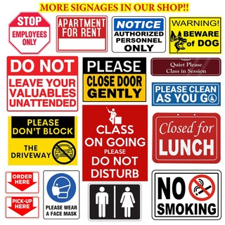 Bawal Magtapon ng Basura Dito Sign - Laminated Signage - A4/A3 Size ...