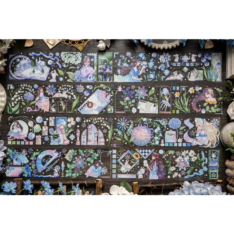 [Sample] Deer Studio Letter from Flowers Washi & PET Tape | Shopee ...