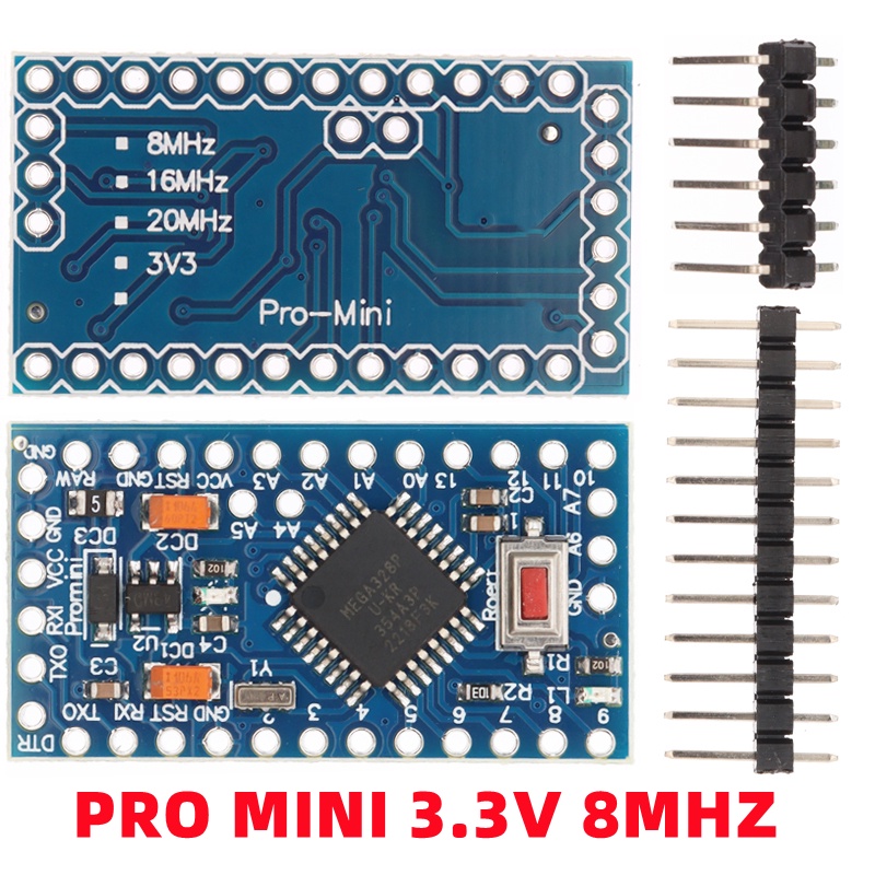 Pro Mini 328 Mini 3.3V / 8M 5V / 16M ATMEG ATMEG P-AU 3.3V / 8MHz 5V ...