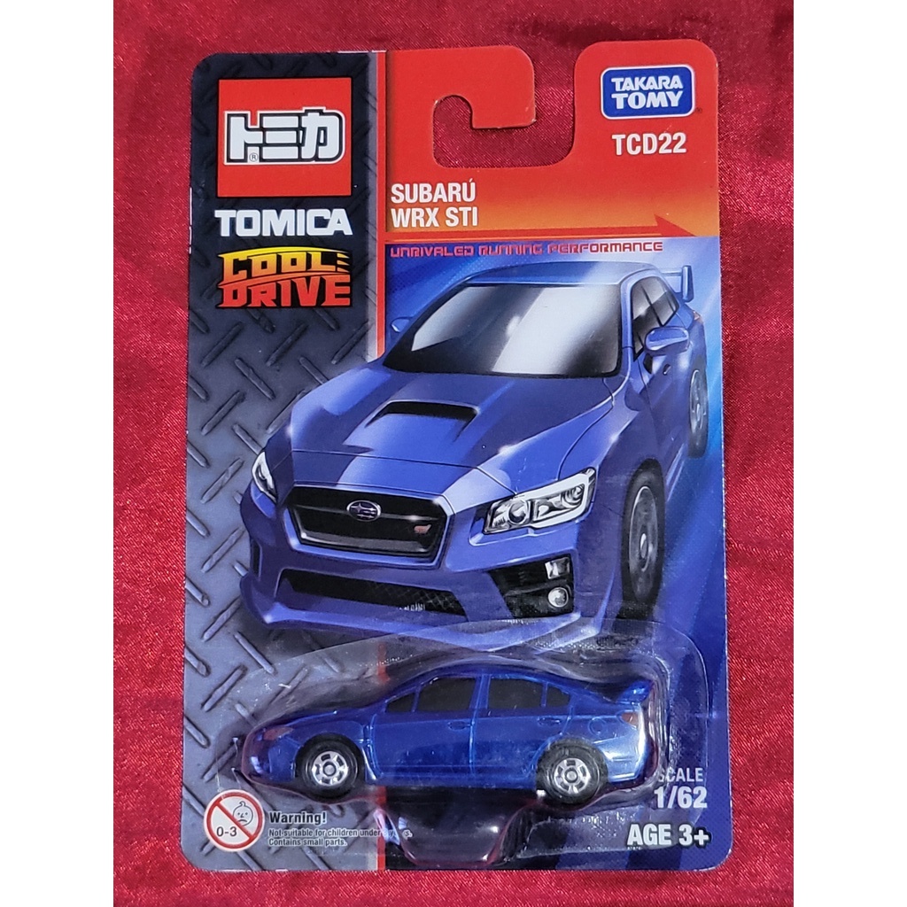 Tomica Cool Drive TCD-22 Subaru WRX STI (Blue) (Takara Tomy) | Shopee ...