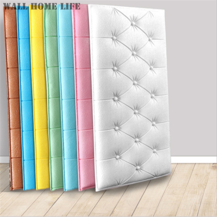 Self Adhesive 3d Three Dimensional Wall Stickers Thicken Tatami Anti