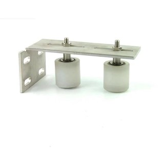 COD stainless Sliding Gate Top Guide Roller set with L bracket | Shopee ...