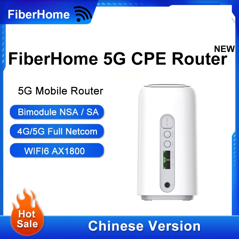 New Product Fiberhome 5g Cpe Cellular Wireless Router Ax1800 Quad Core ...