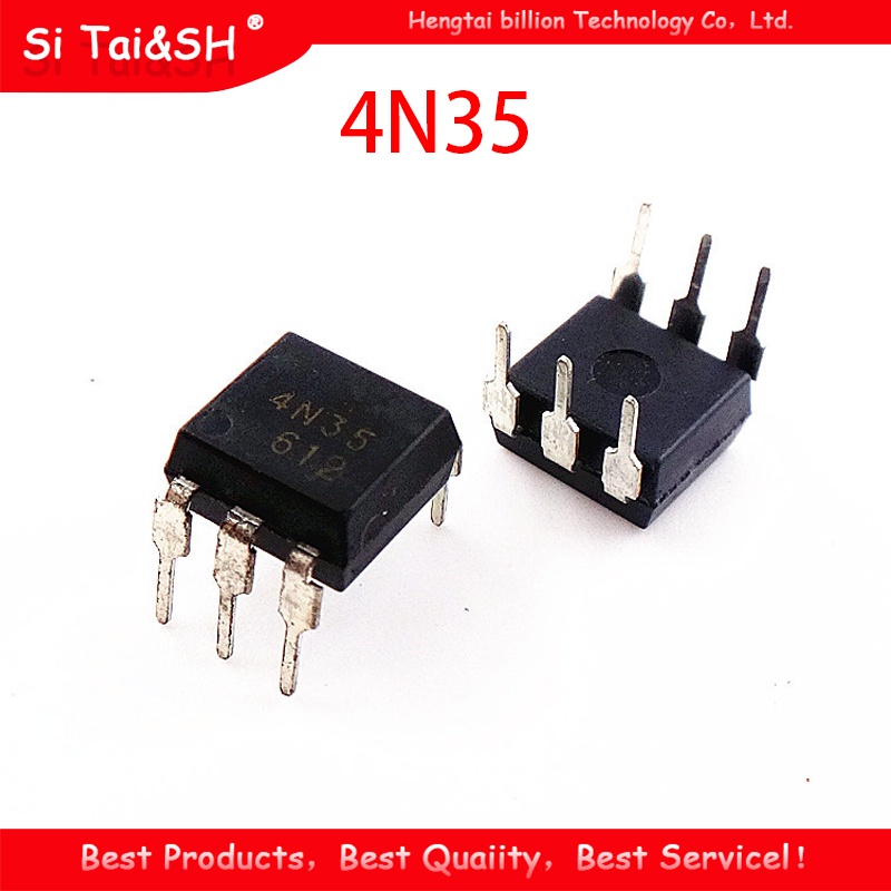 10pcs 4N40 4N38 4N37 4N36 4N35 4N33 4N32 4N27 4N28 DIP-6 IC Optocoupler ...