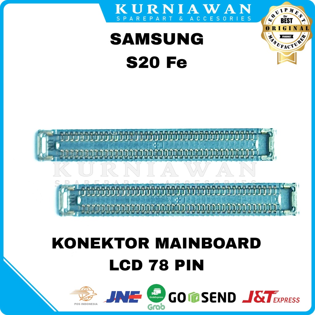 Samsung S20 Fe Mainboard Connector FPC Lcd Main Board Socket 78 Pin ...
