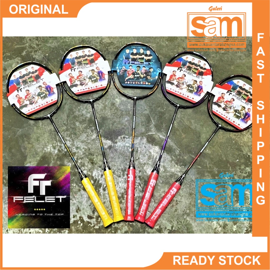 RAKET BADMINTON FELET AEROFORCE BADMINTON RACKET | Shopee Philippines