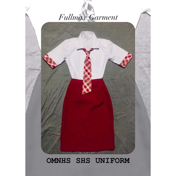 OMNHS Senior high Uniform | Shopee Philippines