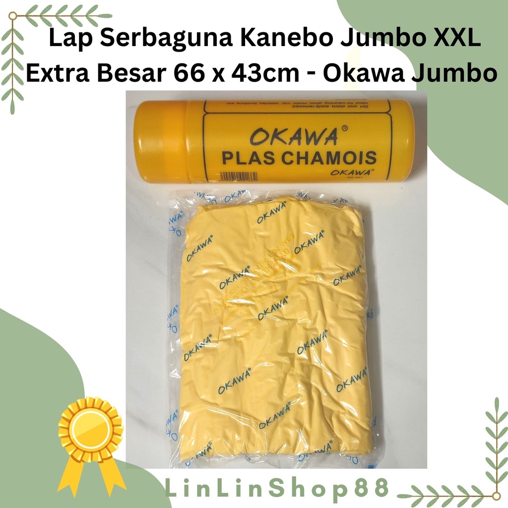 Kanebo okawa extra large jumbo multi-purpose cloth 66 x 43cm | Shopee ...