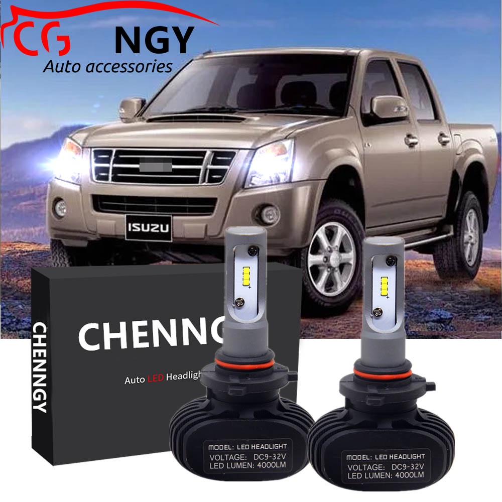 FOR Isuzu Dmax 1st Gen , year 2005 - 2013 (Head Lamp) - 2pc S1 LED ...