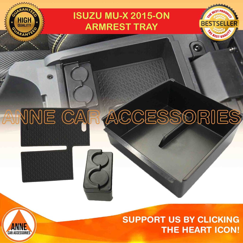 Car Armrest Tray for Isuzu MU-X MUX 2015 - Onwards Storage Box Console ...