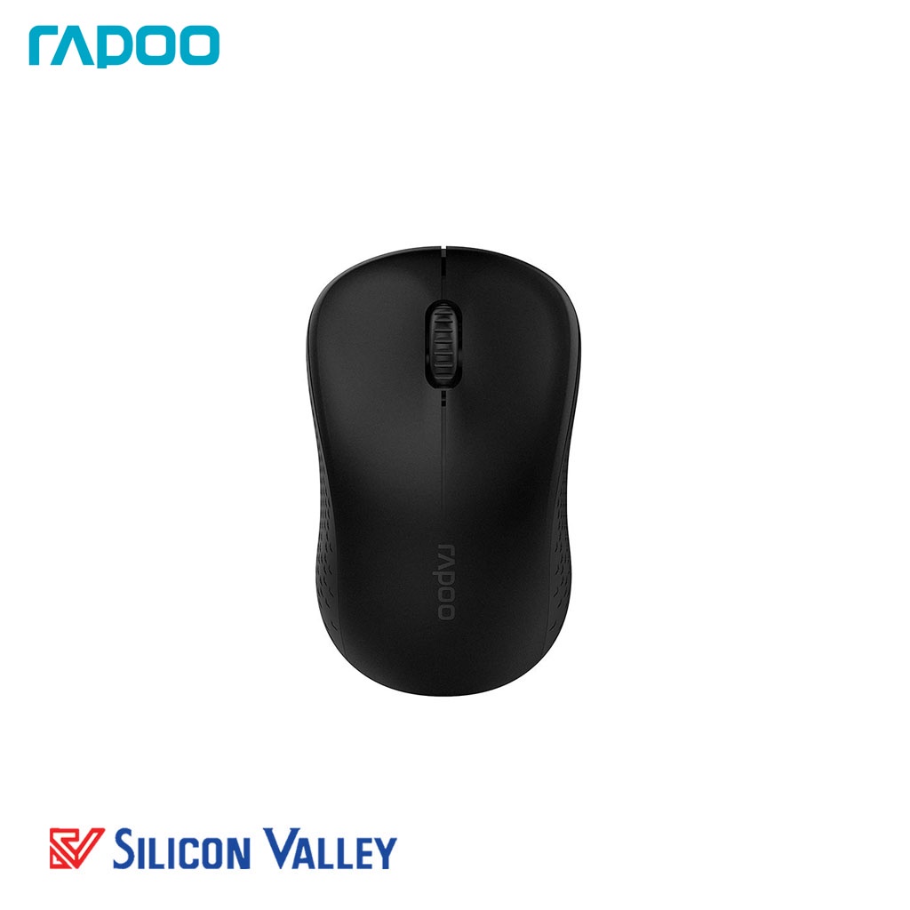 Rapoo M20 Black Wireless Optical Mouse | Shopee Philippines