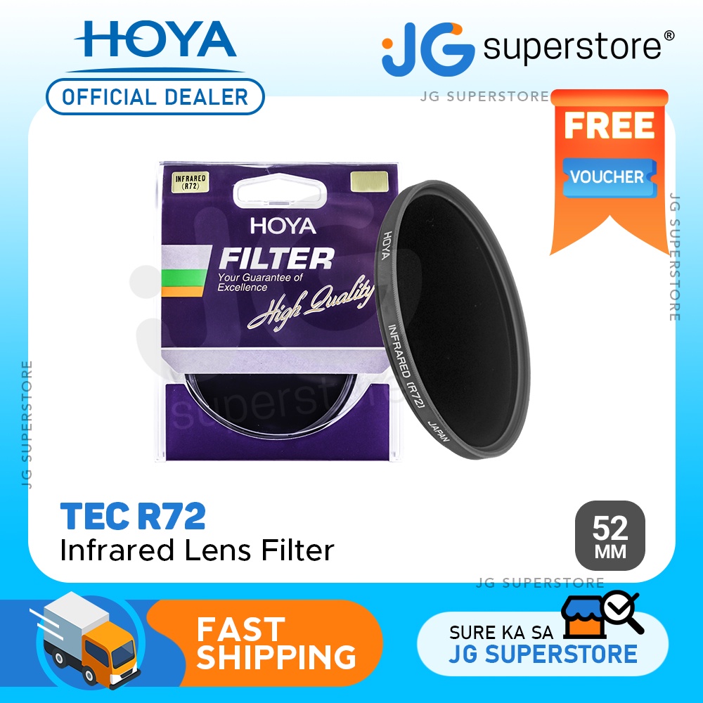 [CLEARANCE] Hoya 52mm R72 Infrared Filter IR for Camera Lens | Shopee ...