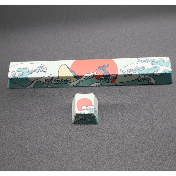 Totoro/MeowMeow/Nintendo Theme cherry profile 5-sided sublimation PBT ...