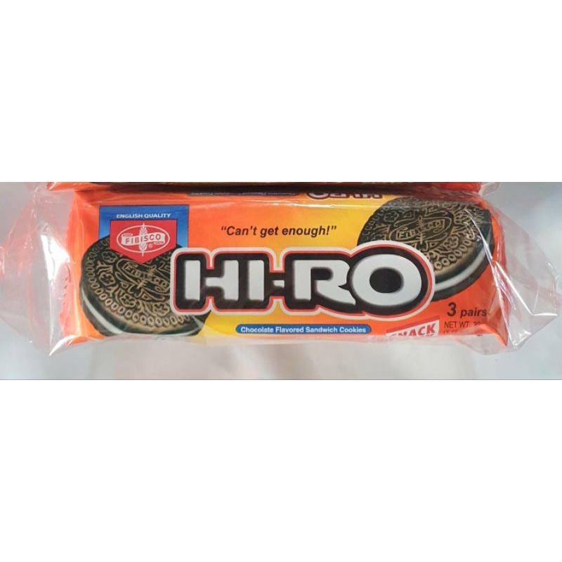 HI-RO Chocolate Sandwich Cookies (Hiro) | Shopee Philippines