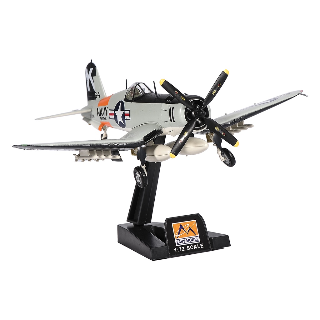 EASY MODEL 1 72 Scale US F4U 4 F4U Corsair Fighter USN Kansas 1956 WWII