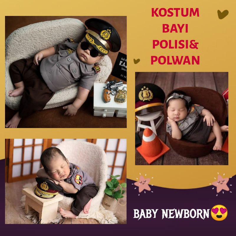 Newborn baby Police Costumes Police Costumes Police And Police Themes ...