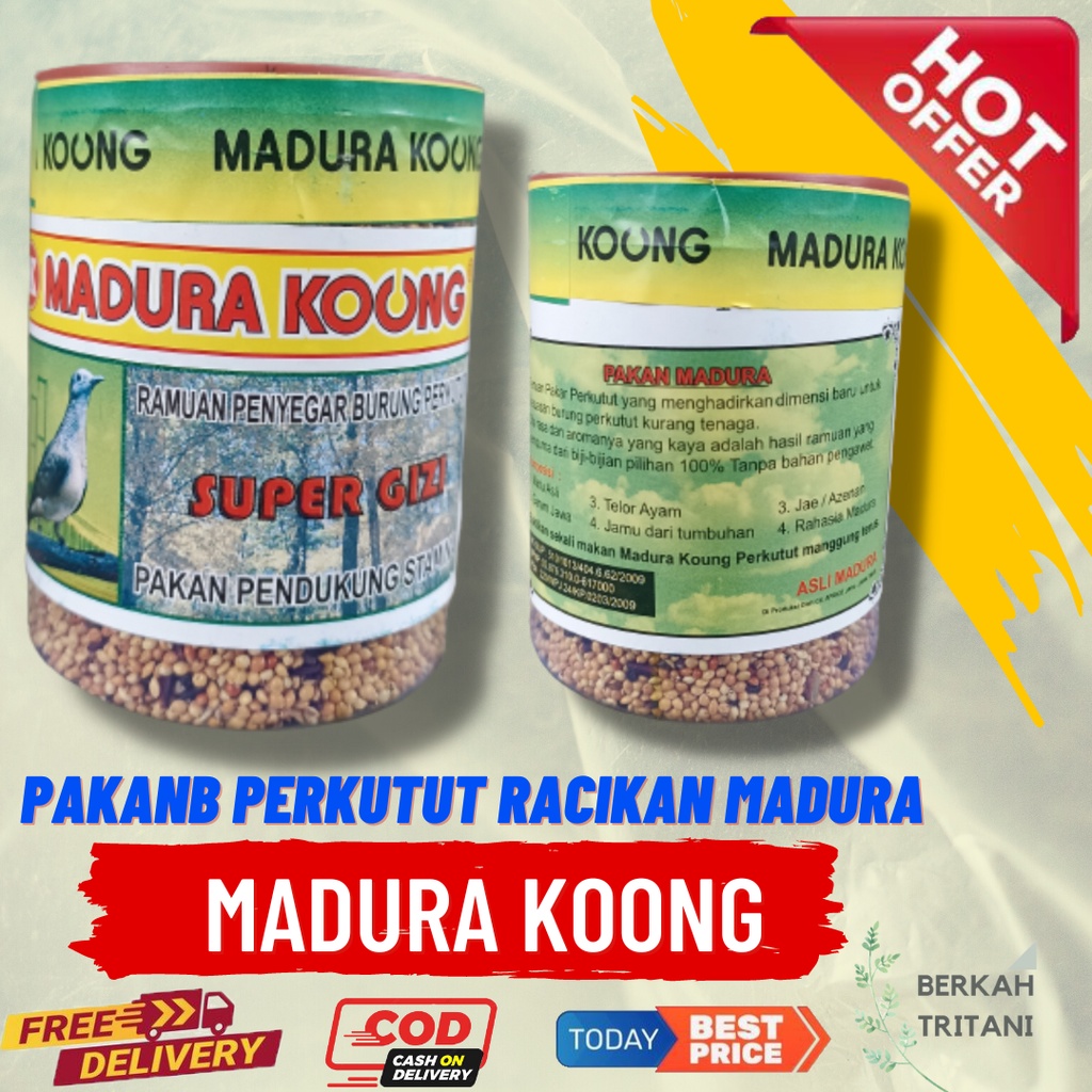 Madura KOONG KONG Feed Birds Daily Original MADURA MADURA Seeds BANGKOK Stomach Food | Shopee ...