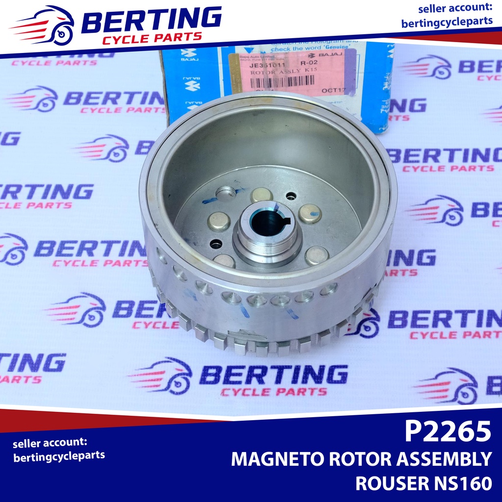 MAGNETO ROTOR ASSEMBLY Rouser NS160 Genuine JE351011 | Shopee Philippines
