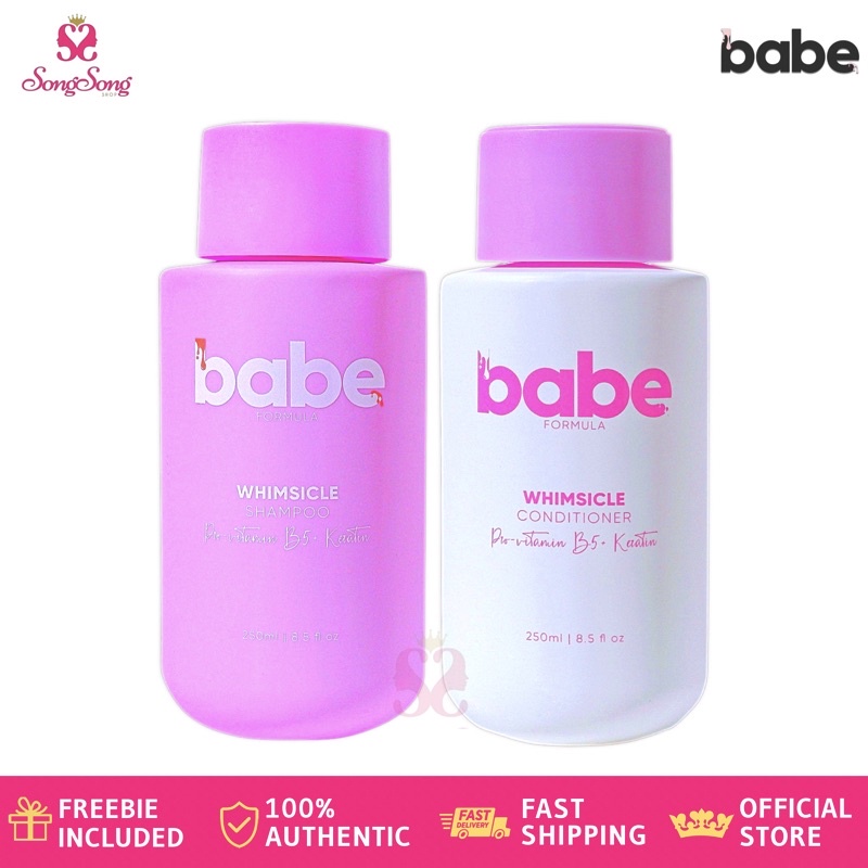 BABE FORMULA Whimsicle Shampoo & Conditioner | Shopee Philippines