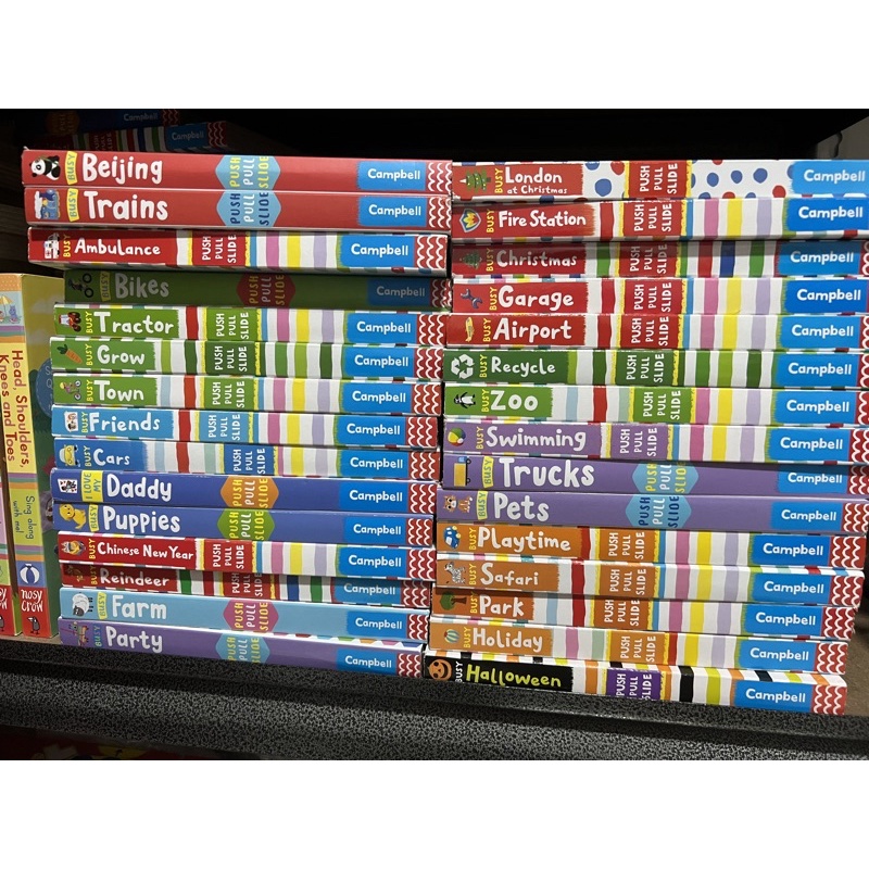 CAMPBELL PUSH PULL SLIDE | BUSY BOARD BOOK | Shopee Philippines