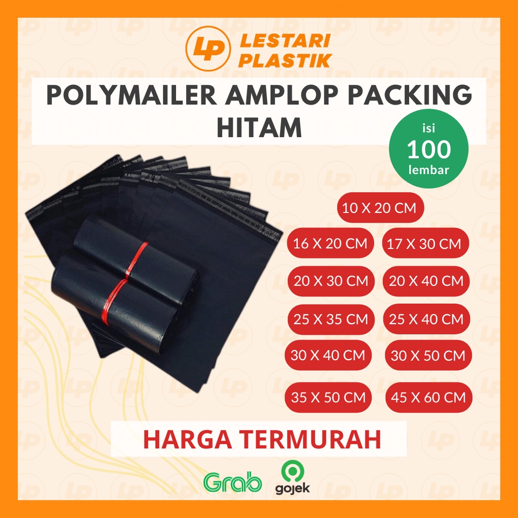HITAM Best Selling!! Envelope PACKING/Plastic PACKING PACKING/ONLINE ...