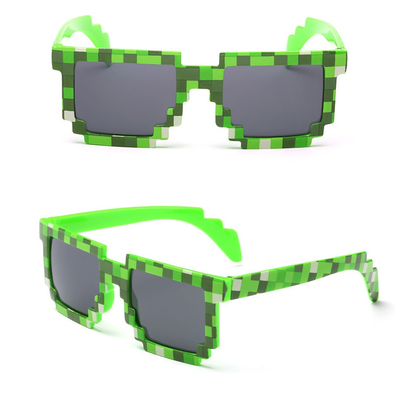 2022 5 Colors Game Minecraft Sunglasses My World Fashion Kids Action ...